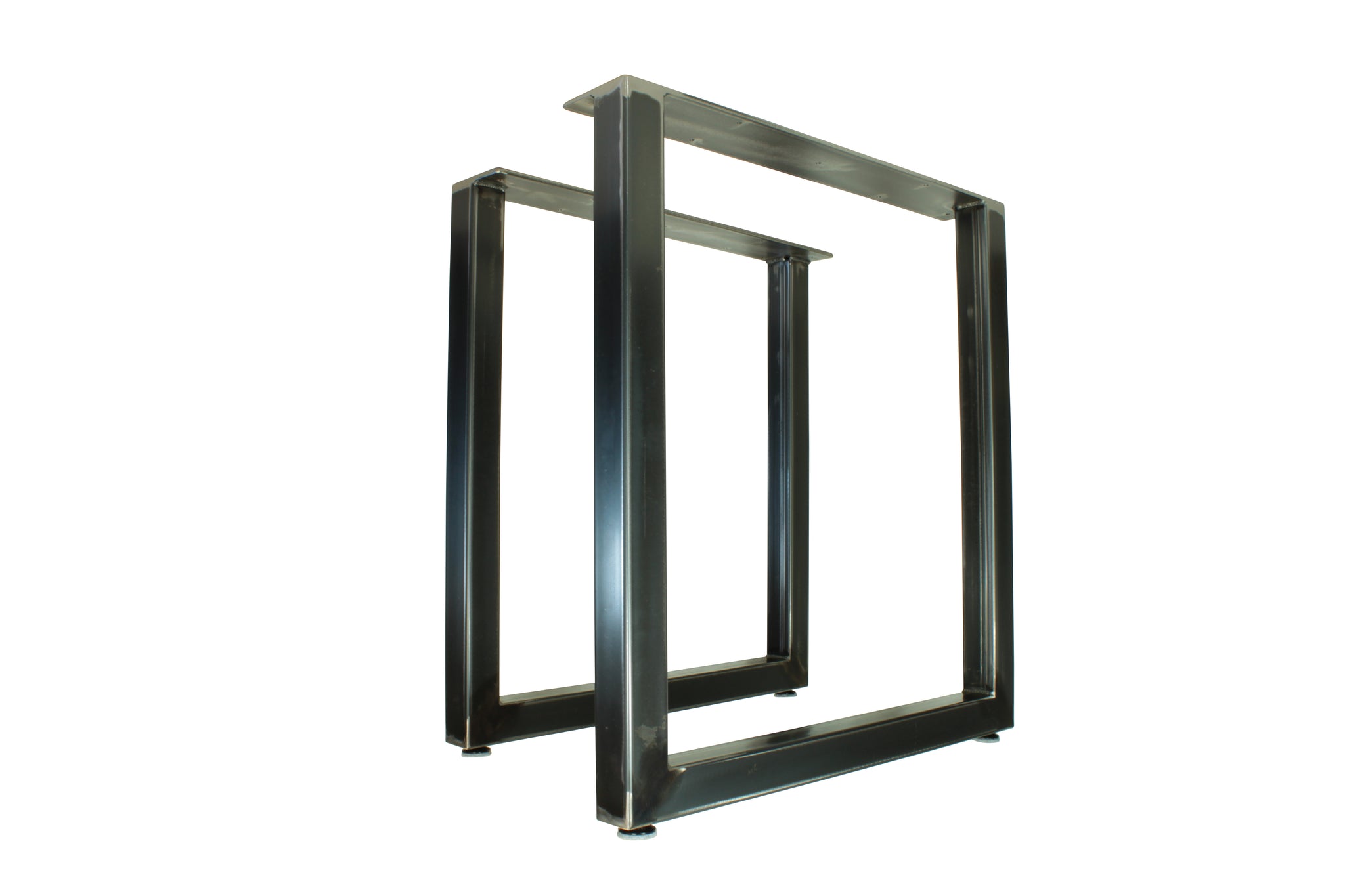 Metal Table Legs - Set of Two - Made in the US - U Style - Any Size ...